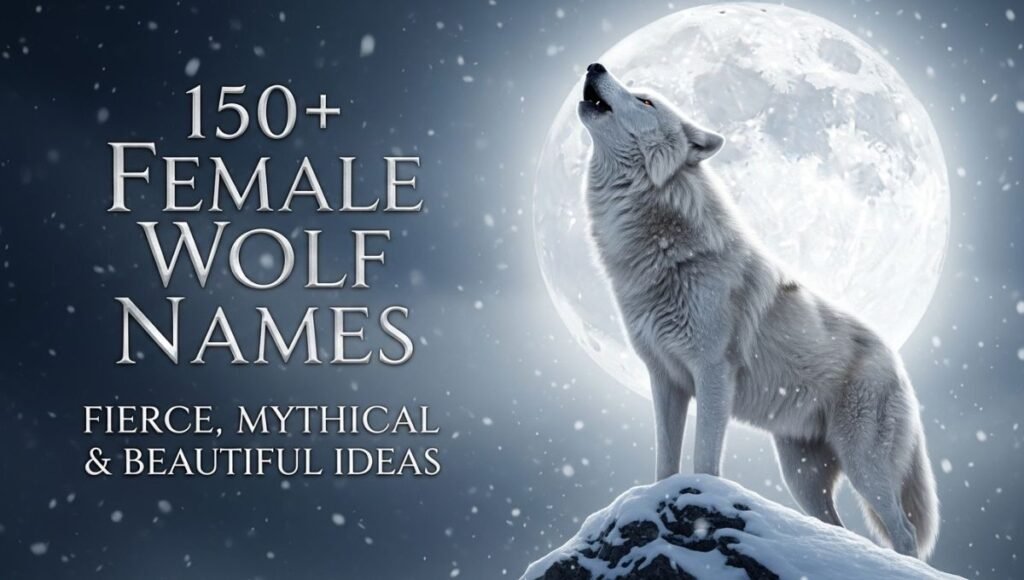 150+ Female Wolf Names Fierce, Mythical & Beautiful Ideas