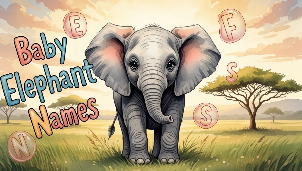 180+ Elephant Names Funny & Meaningful Names For Elephant