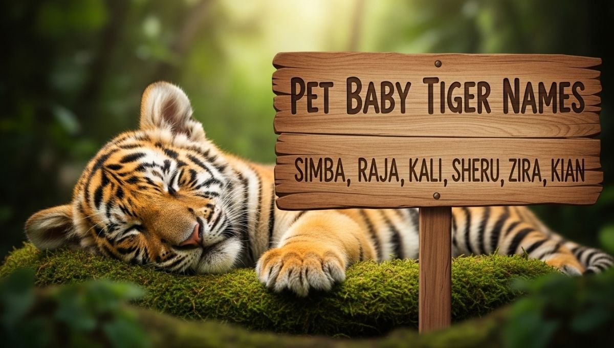 160+ Tiger Names The Ultimate List For Every Type Of Tiger